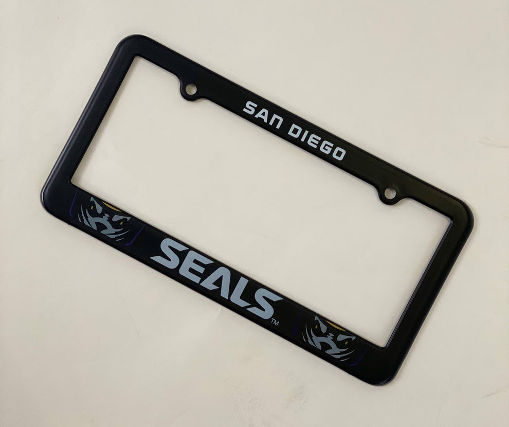 License Plate Frame – San Diego Seals Team Store